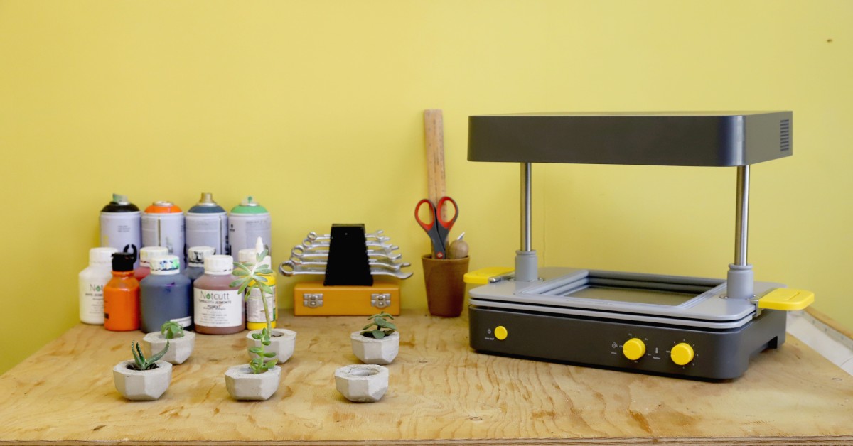 Thermoformen mit der Mayku Formbox - DIM3NSIONS